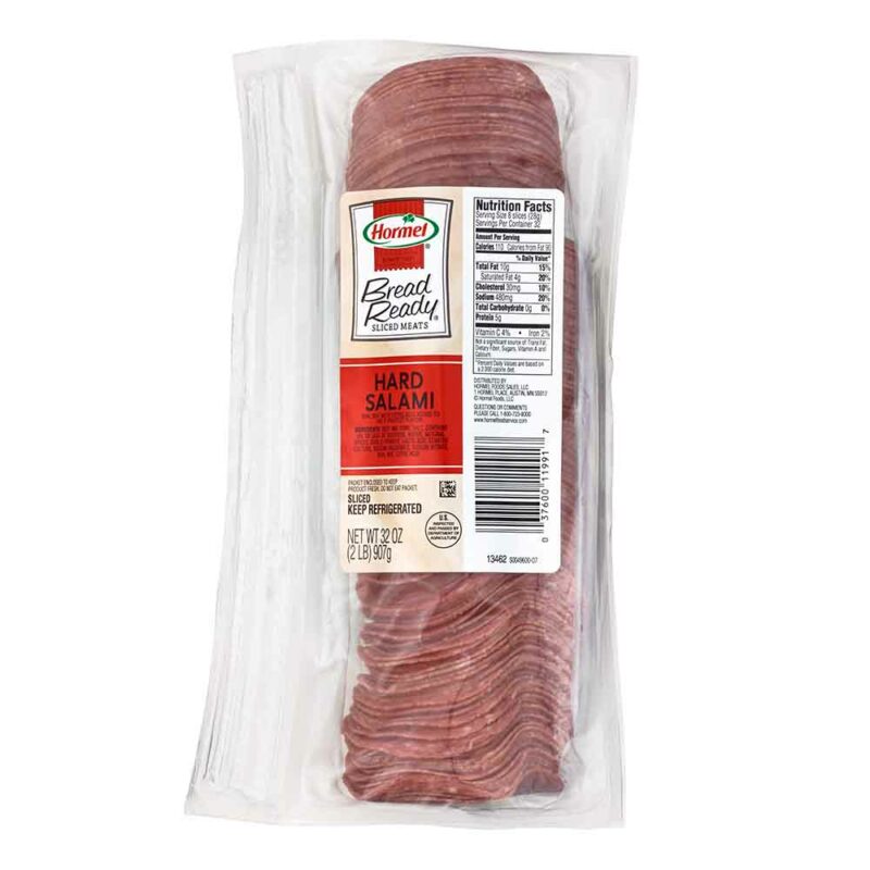 HORMEL™ BREAD READY™ Hard Salami, Sliced - Hormel Foodservice ...