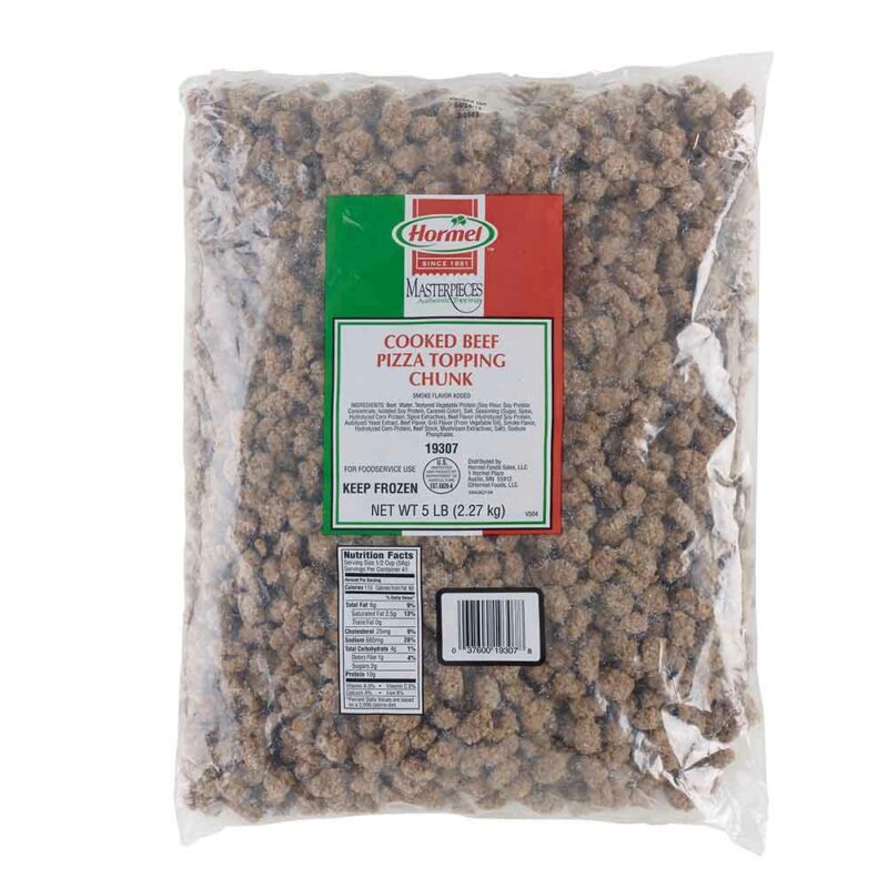 HORMEL™ MASTERPIECES™ Beef Topping, Large Chunk, Extended - Hormel ...