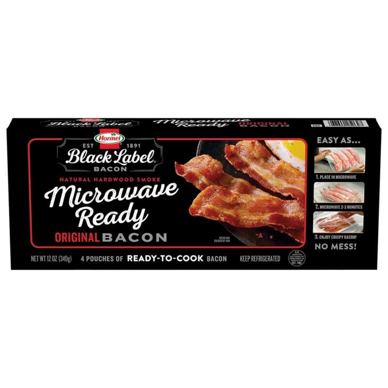 HORMEL™ BLACK LABEL™ Microwave Ready Bacon - Hormel Foodservice ...