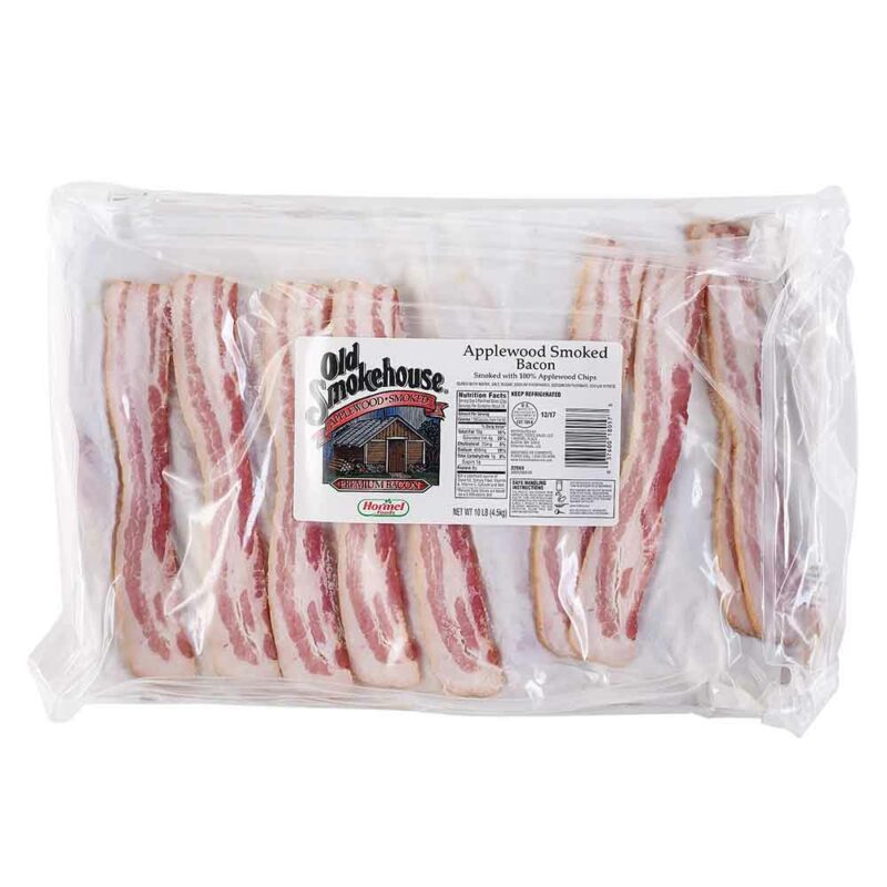 OLD SMOKEHOUSE™ Bacon, Applewood Smoked, 13-17 slices per lb - Hormel ...