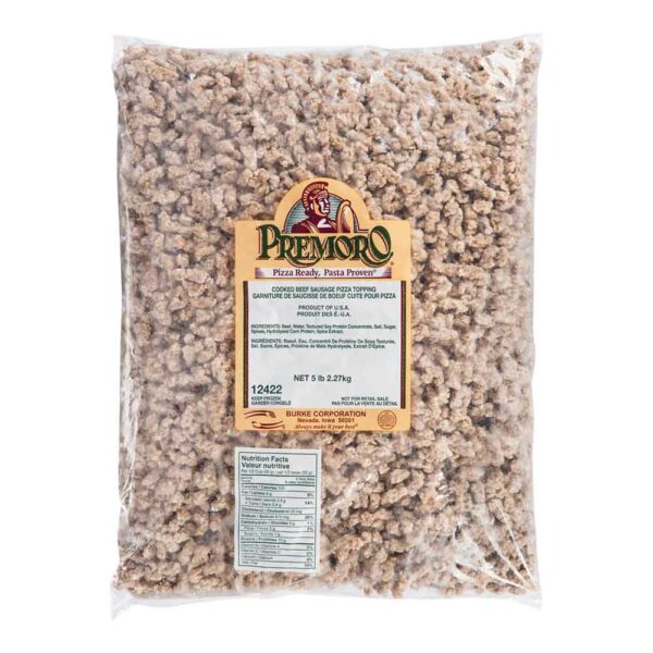 PREMORO® Beef Sausage Crumbles - Hormel Foodservice International ...